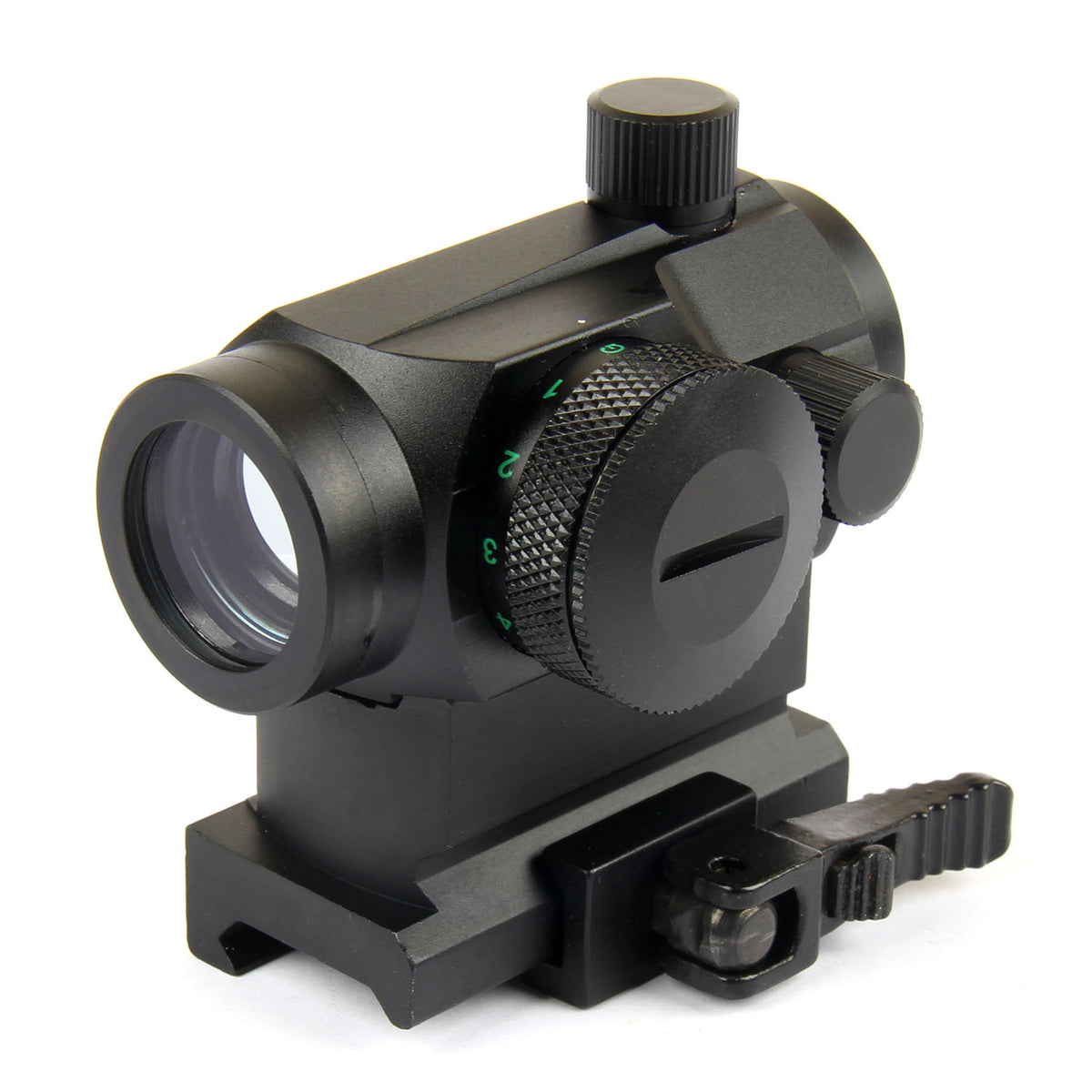 Holographic Green / Red Dot Sight Scope with QD Quick Riser Picatinny ...
