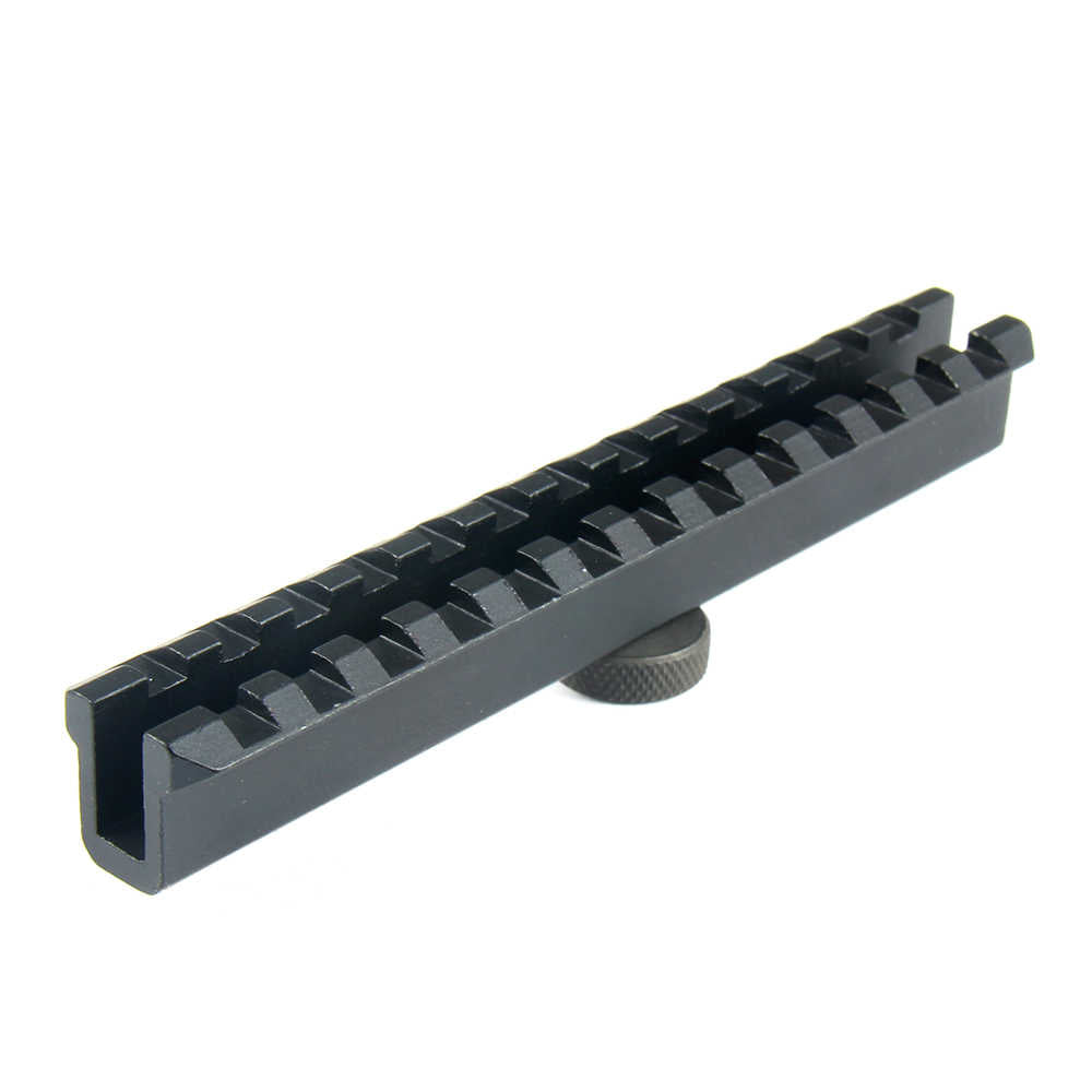 AR-15 Carry Handle w/ Rear Sight + 20mm Top Rail See Through Mount (S2 ...