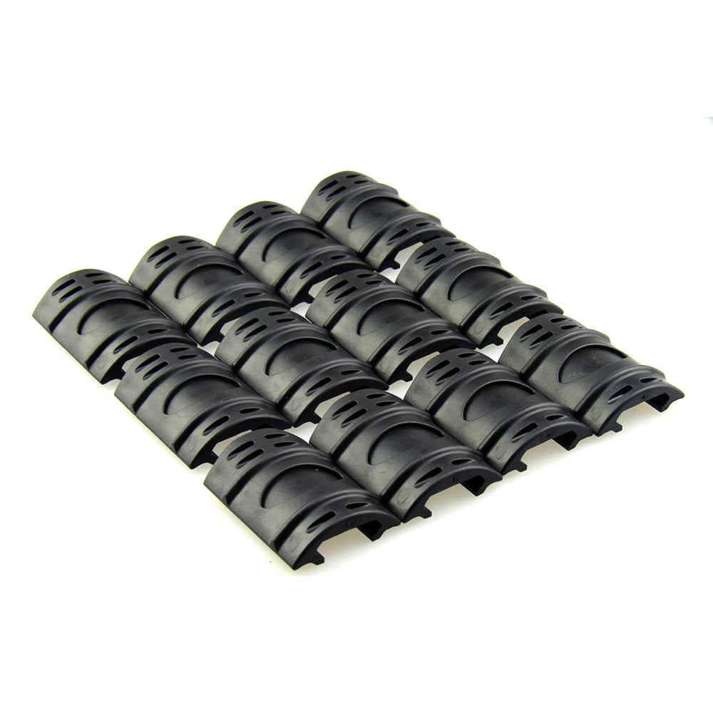 12 PCS Snap-On Rail Covers for Quad Rail Handguard – TACFUN