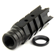 4.5" Extra Long Low Concussion Linear Compensator Muzzle Brake for .22 – TACFUN