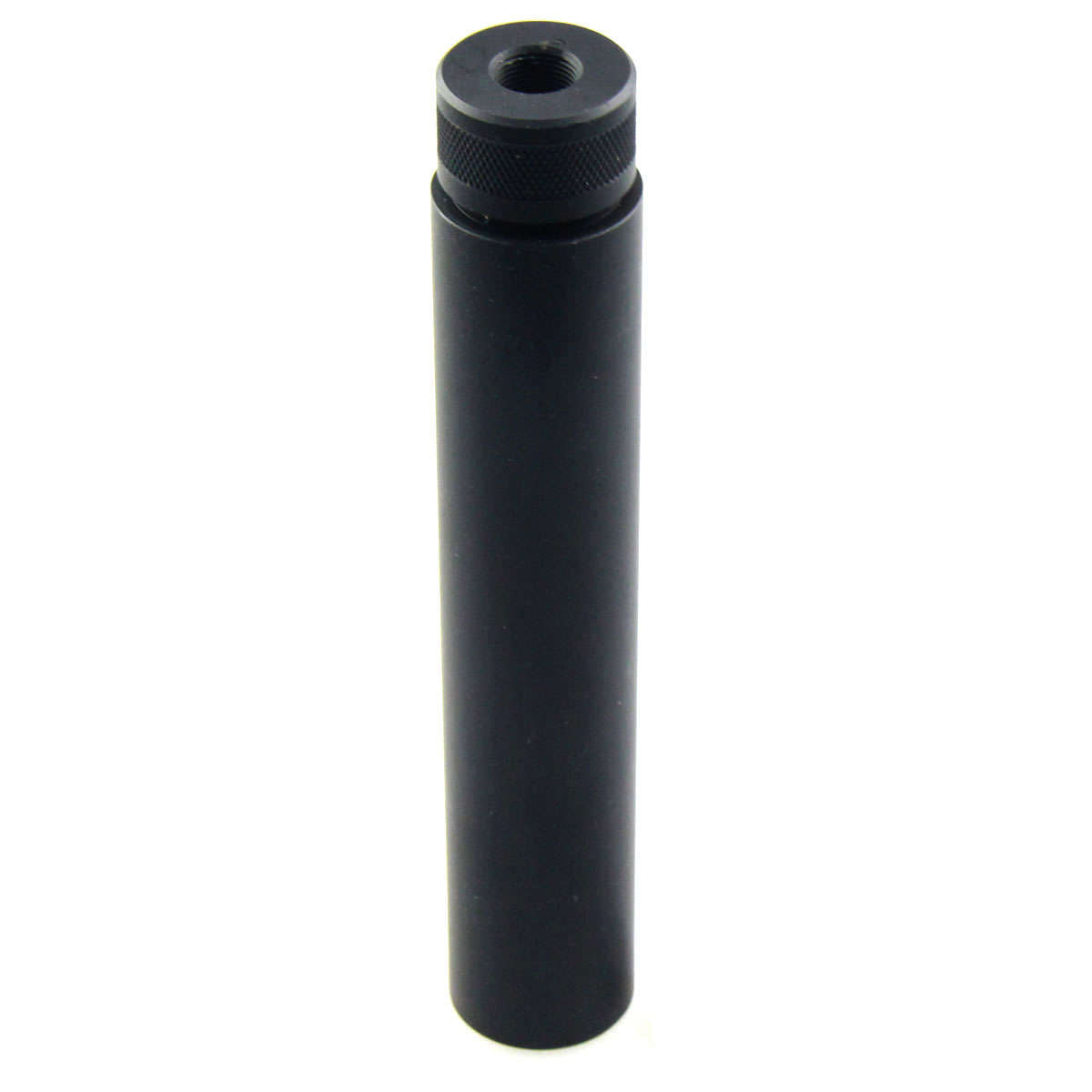 1/2"x28 TPI Thread On 7" Long Fake Can Style Muzzle Brake For .223 5.5 ...