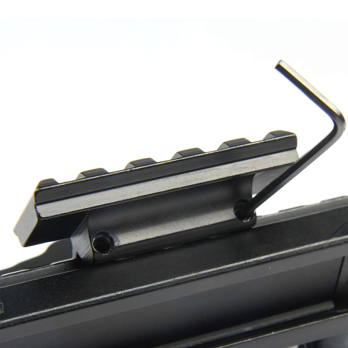 45 Degree Low Profile Offset Picatinny Quad Rail Mount – TACFUN