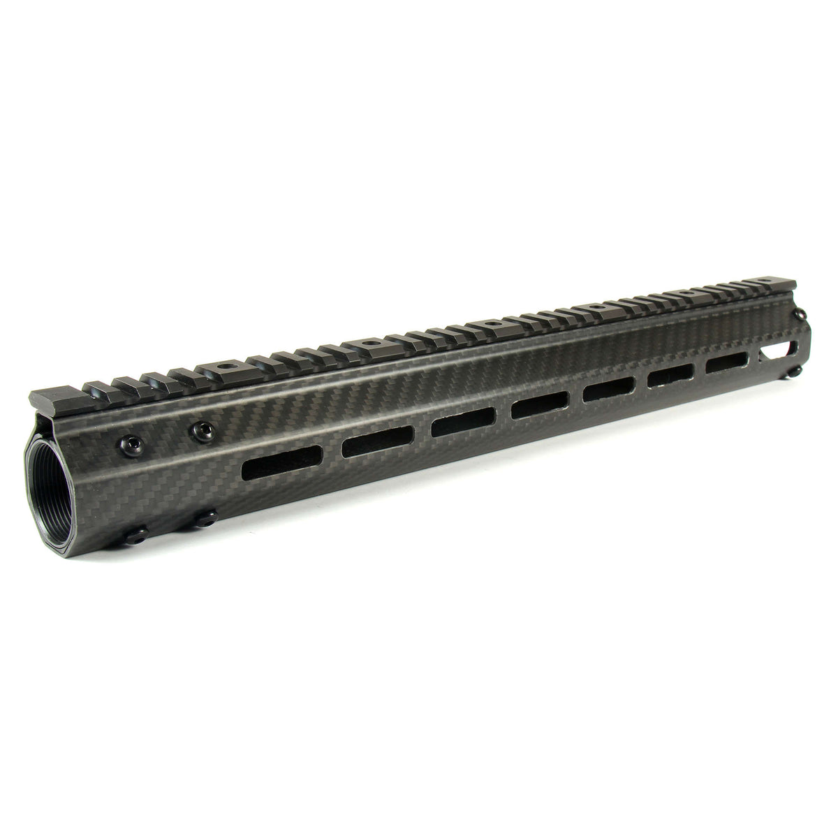 AR-15 16.5 inch Octagon Carbon Fiber M-LOK Handguard Slim Structure ...