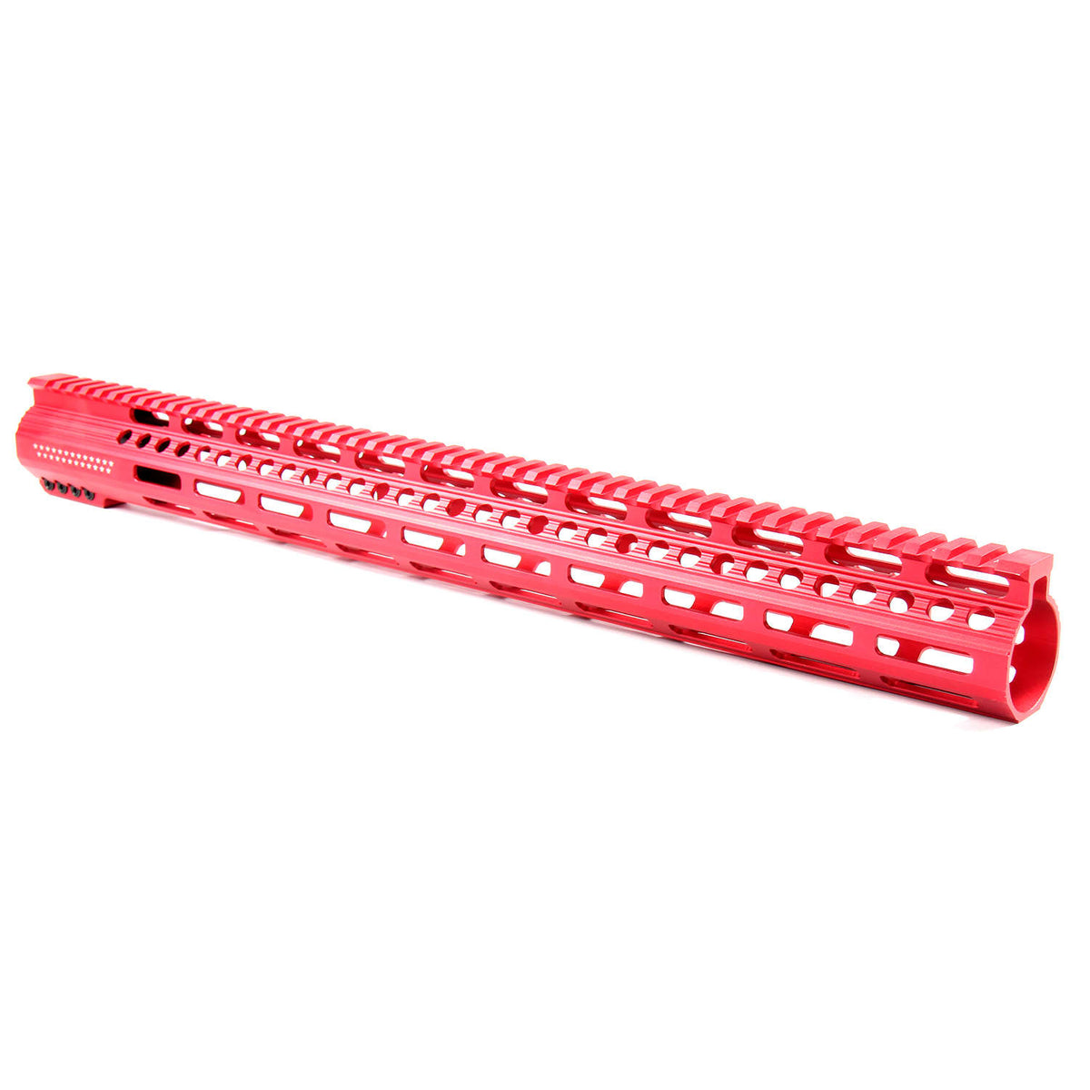 AR-15 19" M-LOK Super Slim Handguard - Free Float - RED – TACFUN