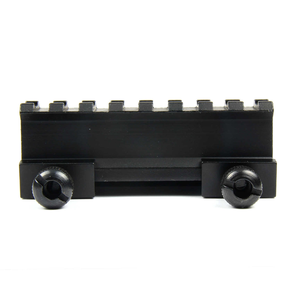 Flat top 1" See Through Riser Scope Rail Mount 8 slot Picatinny Weaver ...