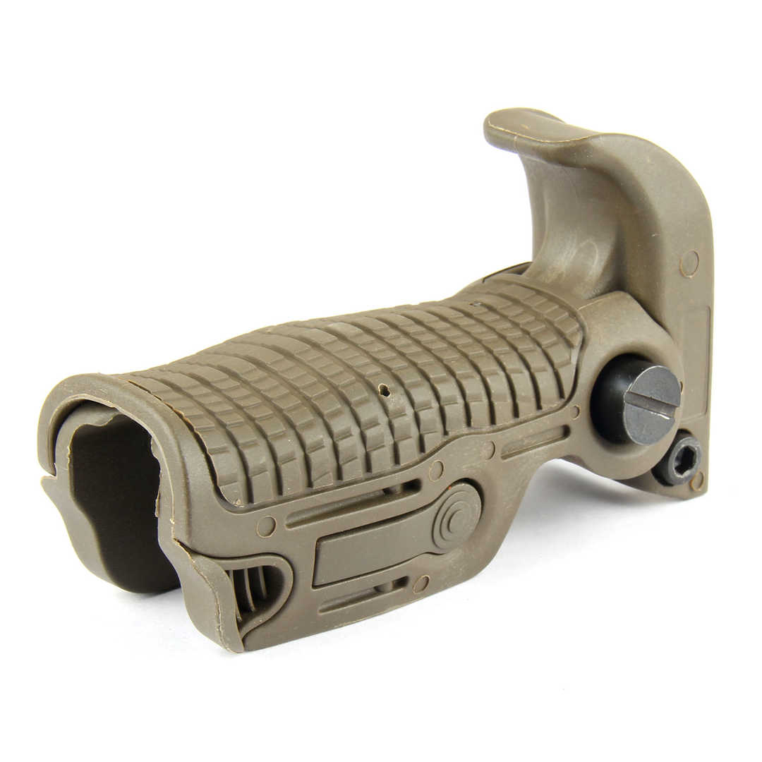 Foldable & Adjustable height Vertical Forward Foregrip For Picatinny R ...