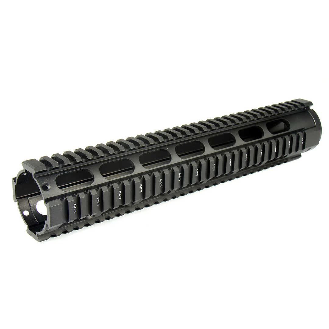 AR-15 12" Rifle Length Free Float Handguard Picatinny 20mm Quad Rail ...
