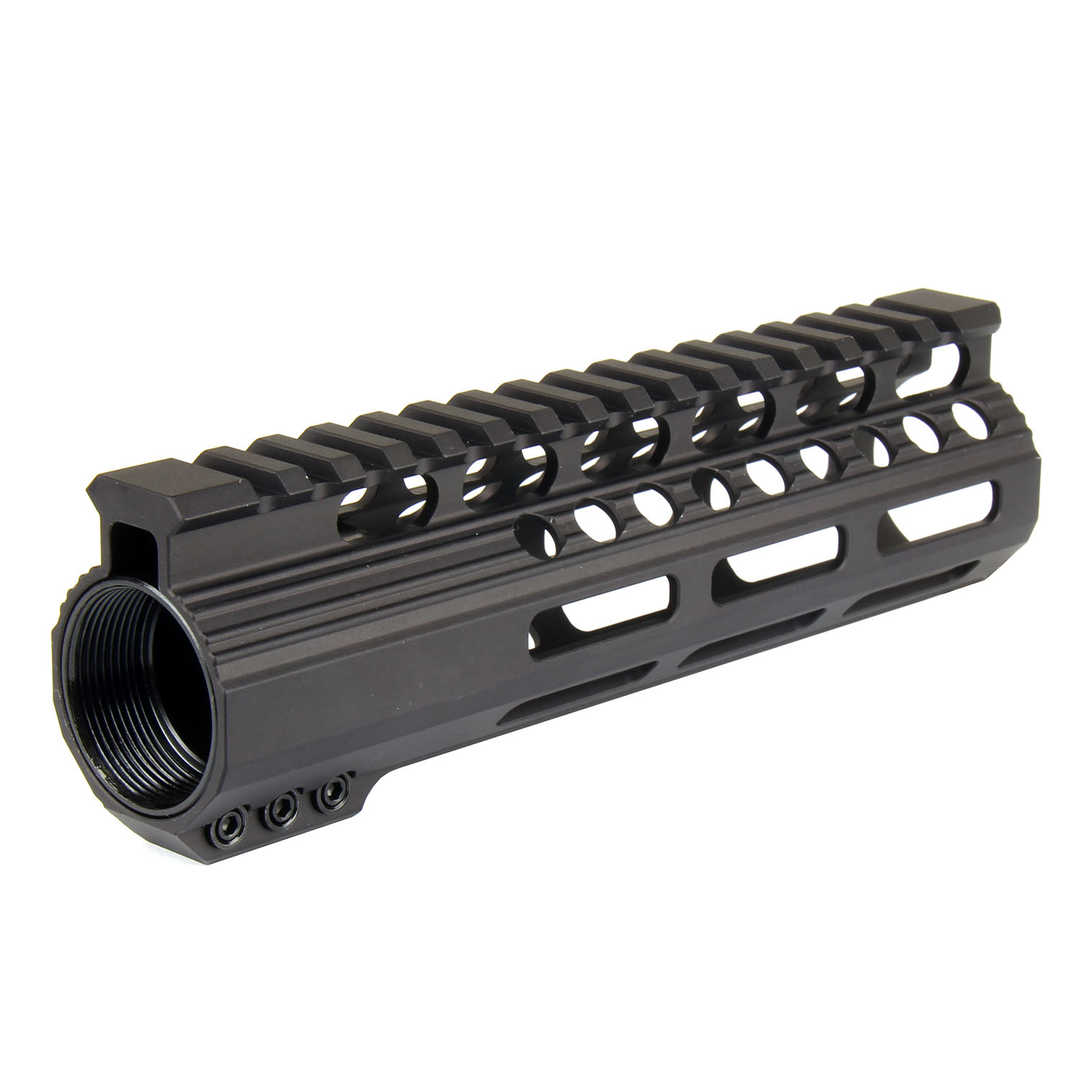 AR-15 MLOK Slim Light Handguard Full Top Rail (ML43) - Free Float 7.2 ...