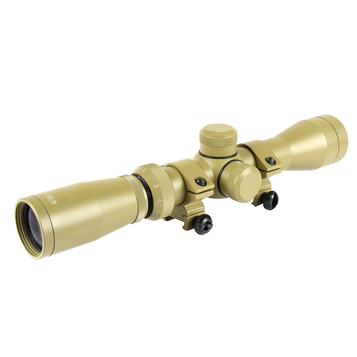 TAN Mosin Nagant 2-7x32 Long Eye Relief Scope – TACFUN