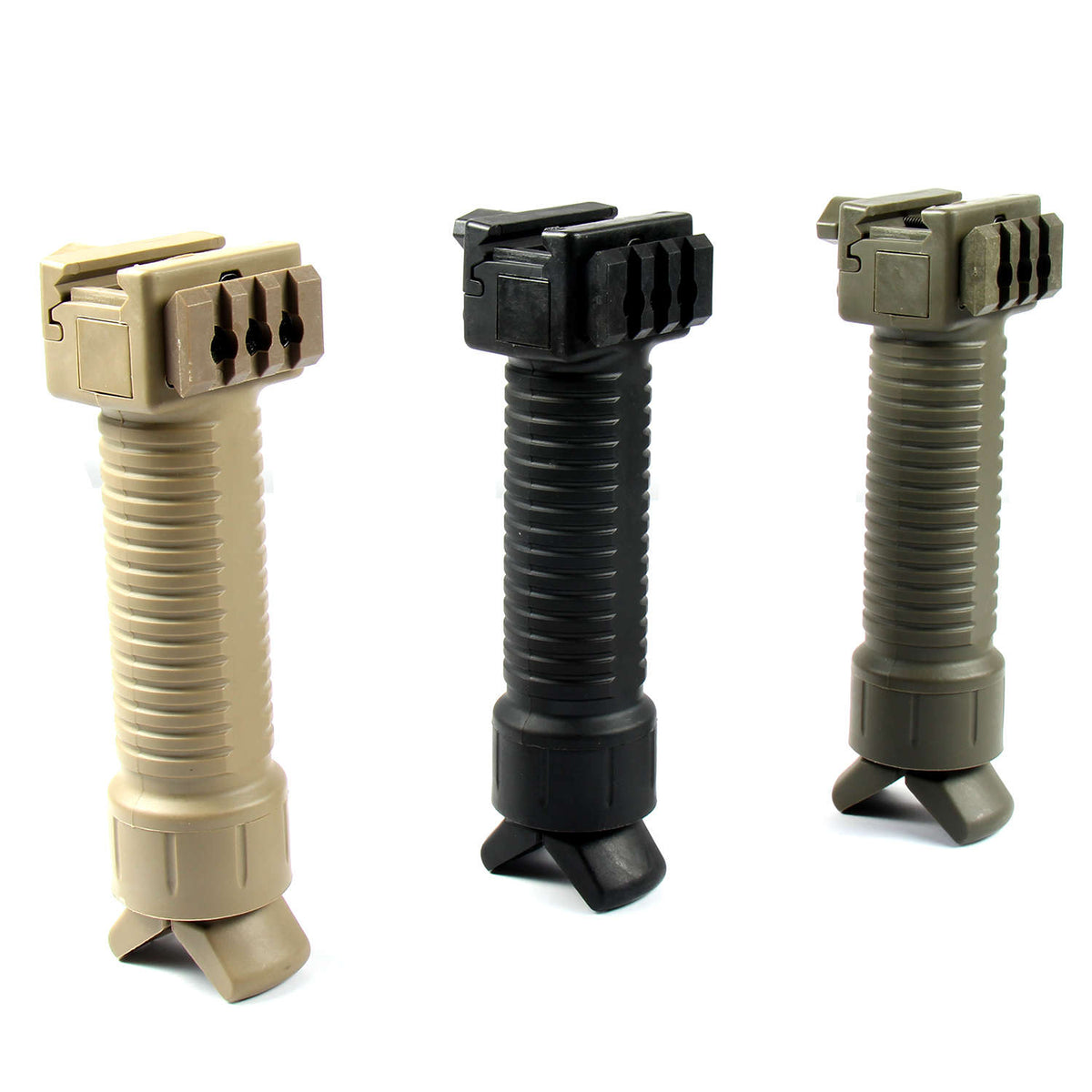 Tactical Foregrip Bipod System /w Picatinny Side Rail – TACFUN